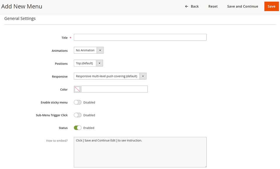 Magento 2 Mega Menu Document | MageRubik