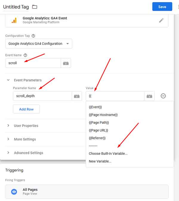 setting up Google Analytics 4 using Google Tag Manager | MageRubik